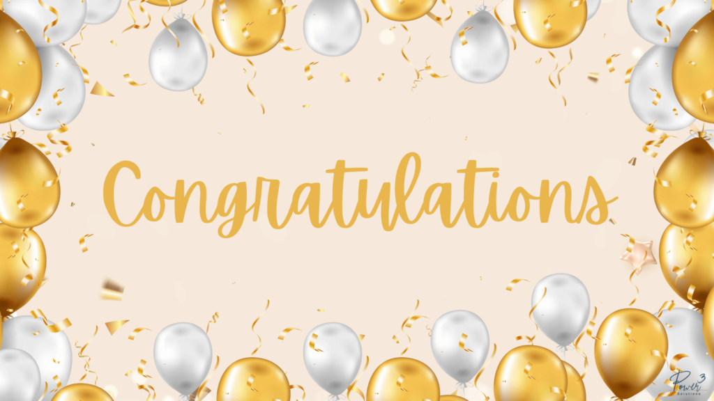 Congratulations! Gift Card - Swag by Power3